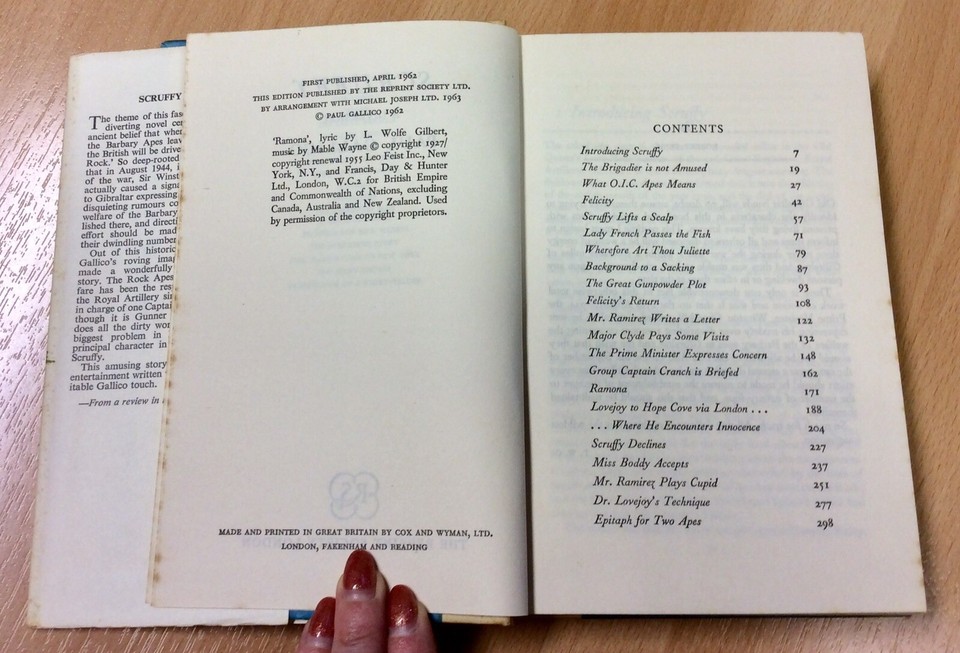 Scruffy By Paul Gallico World Books Edition 1963 | eBay UK