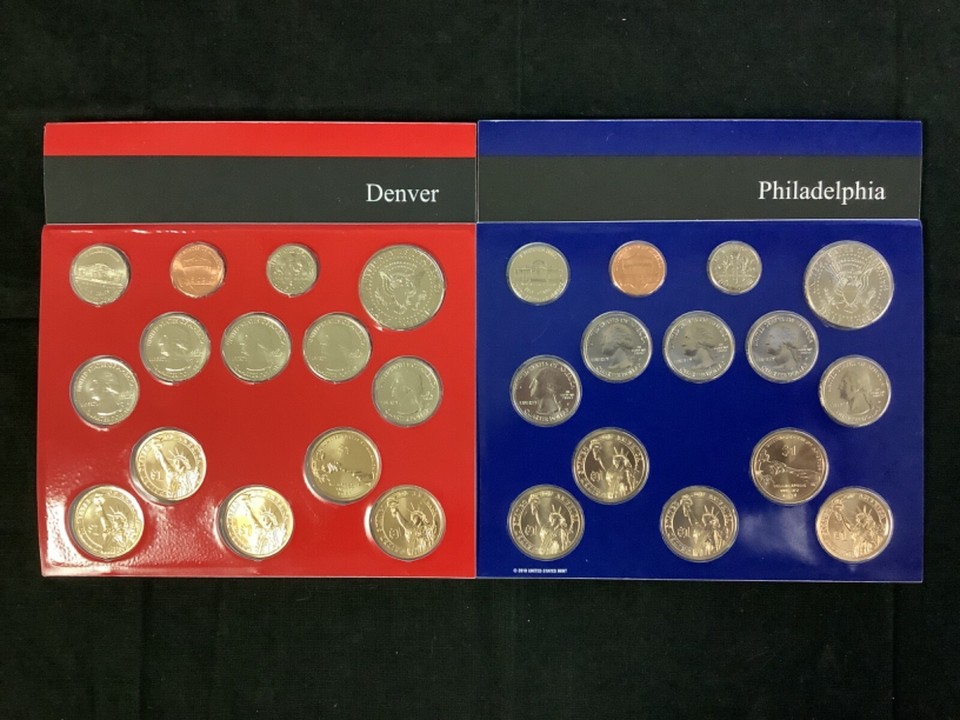 2011 US Mint 28 Coin Set UNCIRCULATED Philadelphia and Denver Mints (1 ...