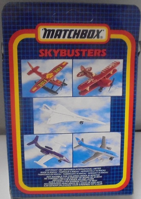 1989 Matchbox Skybusters Sb-28 A300 Airbus Iberia Airlines Unpunched ...