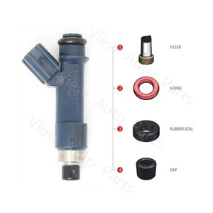 6 set For Toyota Tacoma Tundra Fuel Injector Repair Seal Kit ...