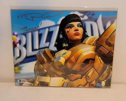 AUTOGRAPH JEN COHN "PHARAH" OVERWATCH #2 BECKETT COA | eBay