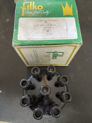 NOS Filko Ignition Distributor Black Cap FO-100 | eBay