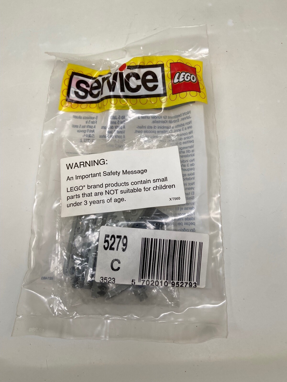 RARE-LEGO SERVICE-5279 C-TECHNIC SERVICE PARTS-16PCS--OPEN BAG-- | eBay