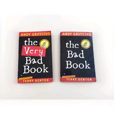 The Bad Book & The Very Bad Book by Andy Griffiths and Terry Denton ...