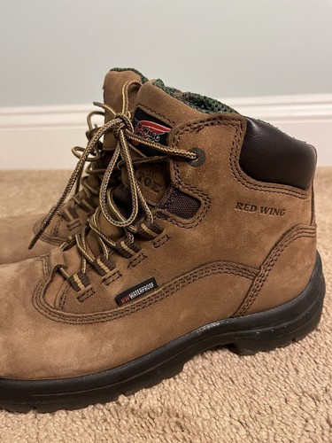 RED WING King Toe 2340 Size 7.5 D Waterproof Safety Toe Women Work ...