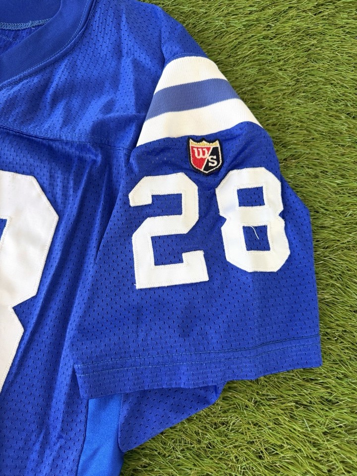 Vintage 1995 Authentic Marshall Faulk Indianapolis Colts NFL Jersey ...