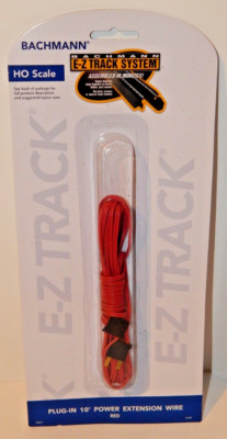 Bachmann HO #44498 Plug-In 10' Power Extension Wire E-Z Track NEW | eBay