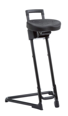 Arbeitsstuhl 600-840mm Stehhilfe DIN 68877 Werkstattstuhl | eBay.de