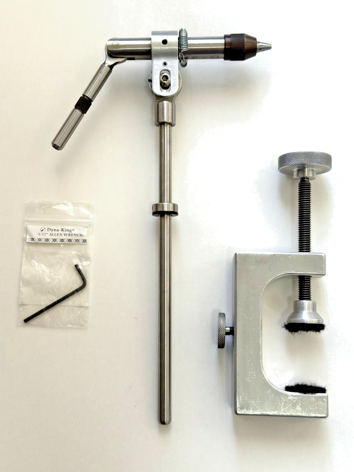 Dyna-King Professional Fly Tying Vice, C-Clamp | eBay