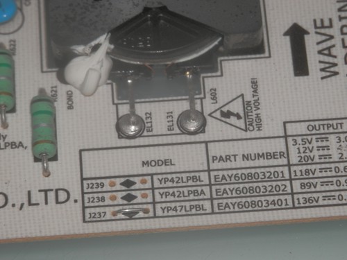 LG 47LE5400-UC LE5500 LE530 EAY60803401 Power Supply / LED Board | eBay