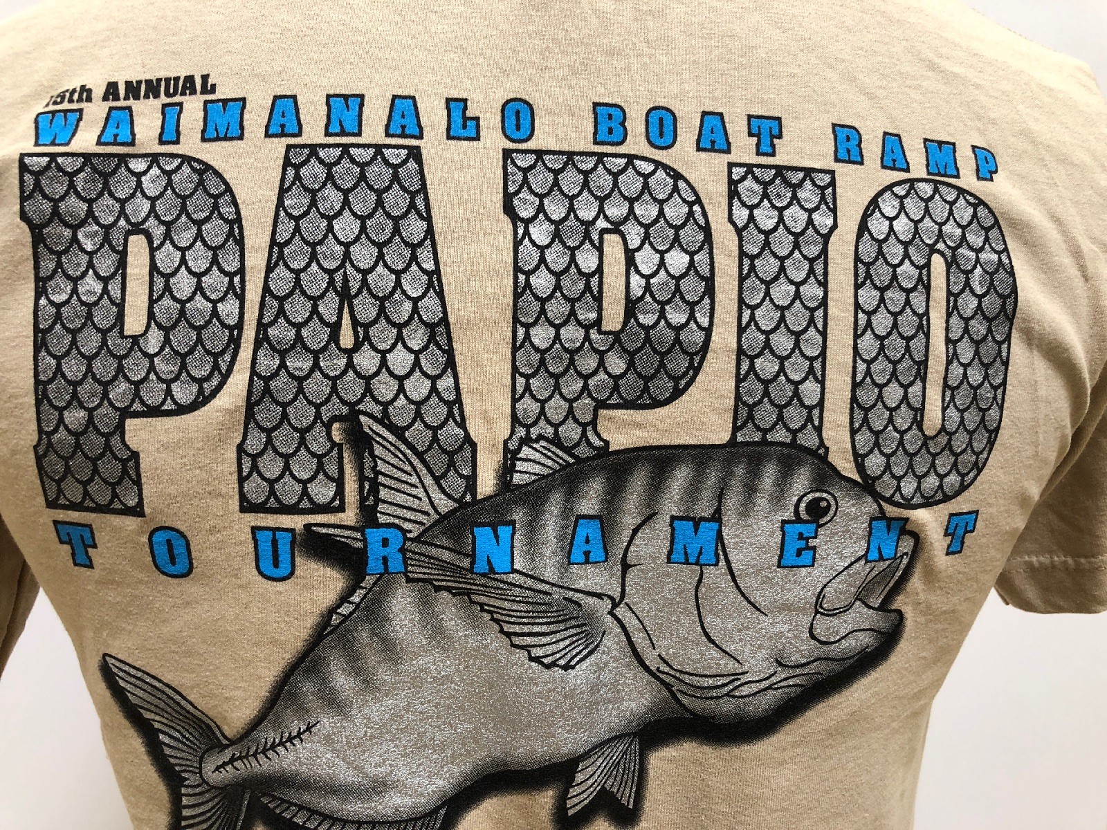 Waimanalo Hawaii Papio Fishing Tournament Boat Hawaiian Fish S Small T ...