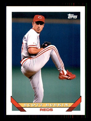 1993 Baseball Topps Scott Ruskin Cincinnati Reds #328 | eBay