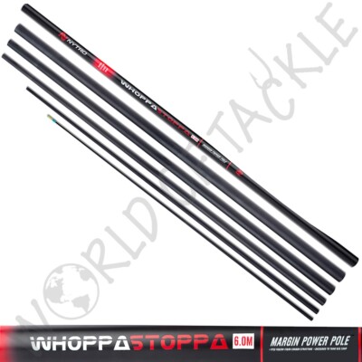 Nytro 6m Pole Whoppa Stoppa Take Apart Margin Match Coarse Fishing + 2 ...