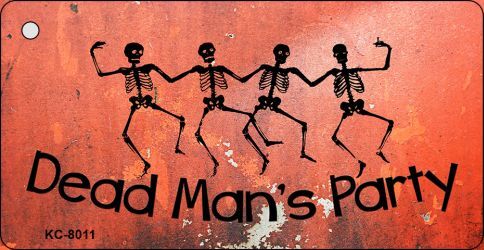 Dead Mans Party Novelty Aluminum Key Chain Holiday Halloween | eBay
