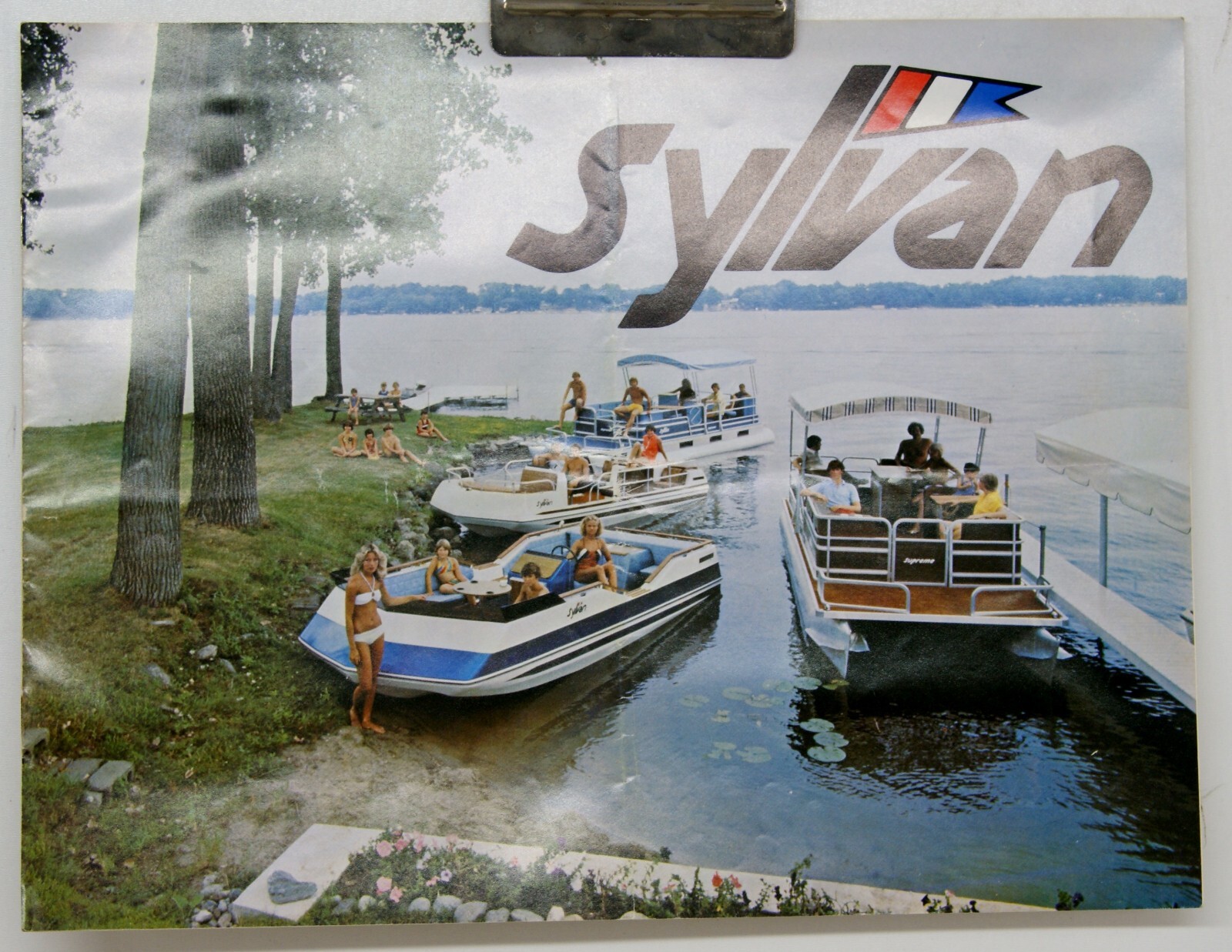 1979 Sylvan Boat Advertising Dealer Sales Brochure 4637 | eBay