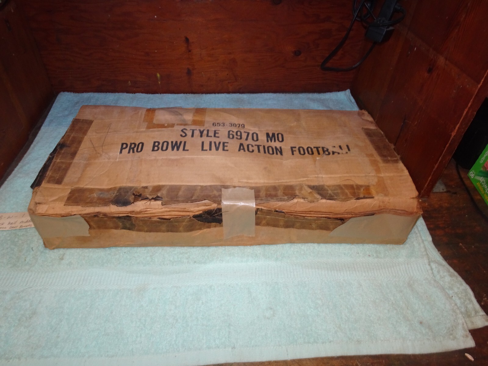 Vintage 1969 Pro Bowl Live Action Football by Marx | eBay