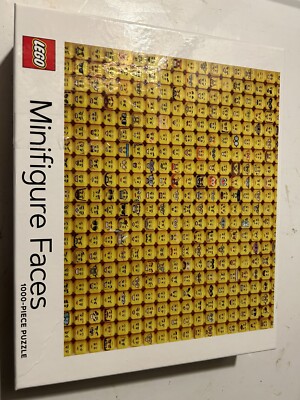 Lego Minifigures faces 1000 piece puzzle | eBay