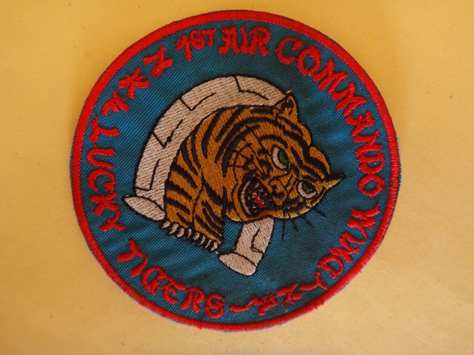 Vietnam War Patch US 1st Air Commando Wing (ACW) LUCKY TIGERS | eBay