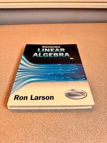 Elementary Linear Algebra by Ron Larson 8e 9781305658004 | eBay