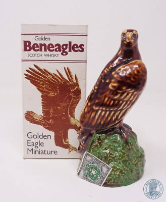 Miniature/Mignon Ceramica Scotch Whisky BENEAGLES **Empty/Vuoto** con ...