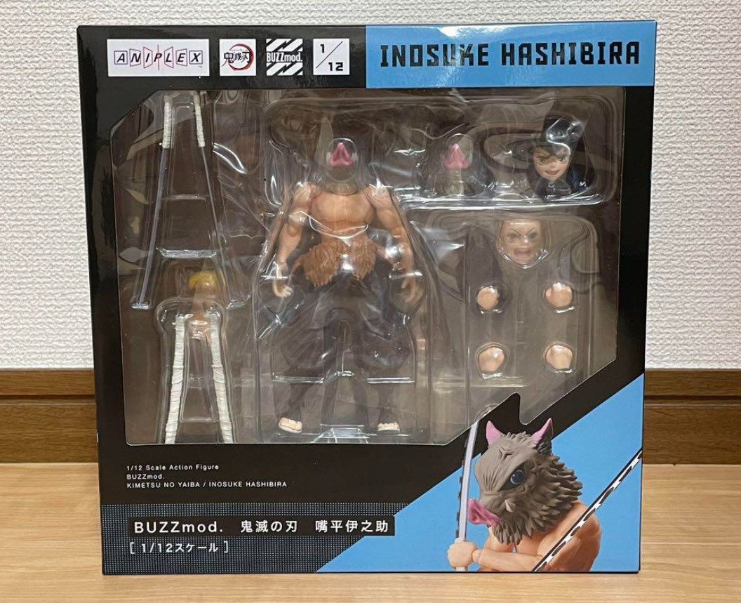 Aniplex BUZZmod Demon Slayer figure Inosuke | Grelly USA