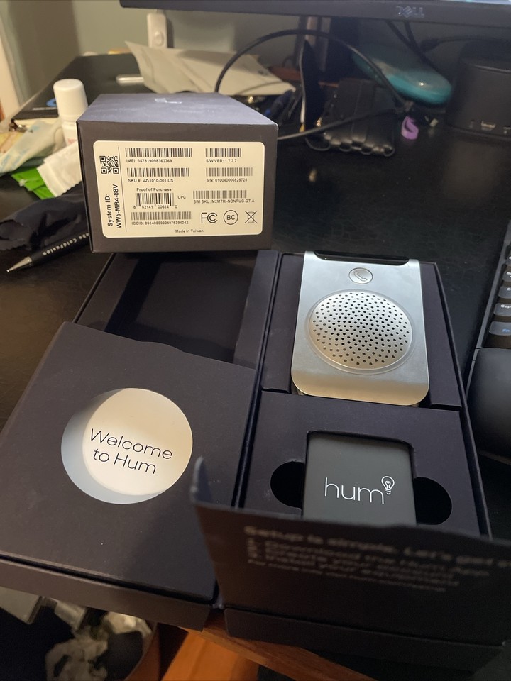 Verizon Hum X Black VZ-1010-001-US WiFi Hotspot Connect & VZ-0410-001 ...