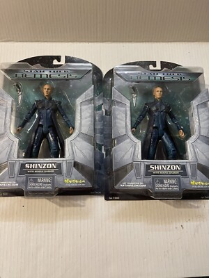 2 Star Trek Nemesis SHINZON w/Reman Dagger Art Asylum Action Figure ...