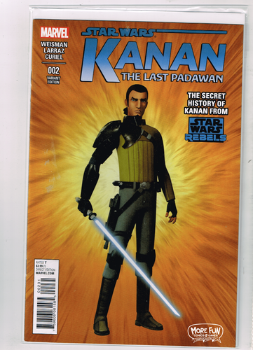 Star Wars Kanan The Last Padawan Rebel Variant 2015 #2 759606089970 | eBay