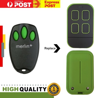 merlin + C945 CM842 C940 C943 merlin+ Replacement Garage Remote Control ...