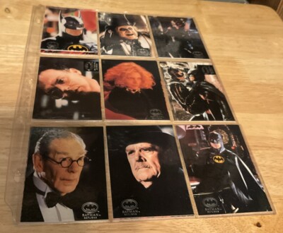 1992 Topps Stadium Club Batman Returns Card Set | eBay