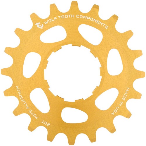 Aluminum Single Speed Cog - Wolf Tooth Single Speed Aluminum Cog - 20t ...