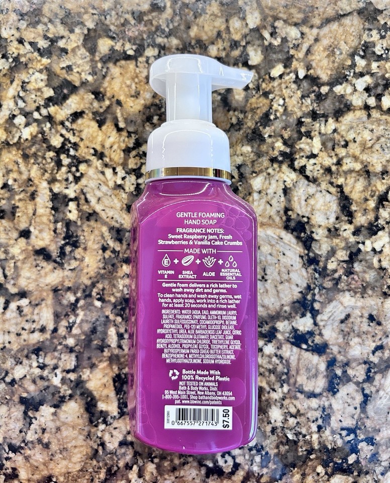 BATH & BODY WORKS FOAMING HAND SOAP - Raspberry Jam | eBay