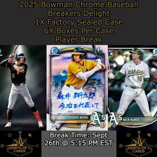 Gabriel Davalillo - 2025 Bowman Chrome Baseball Delight 1X Case Player ...