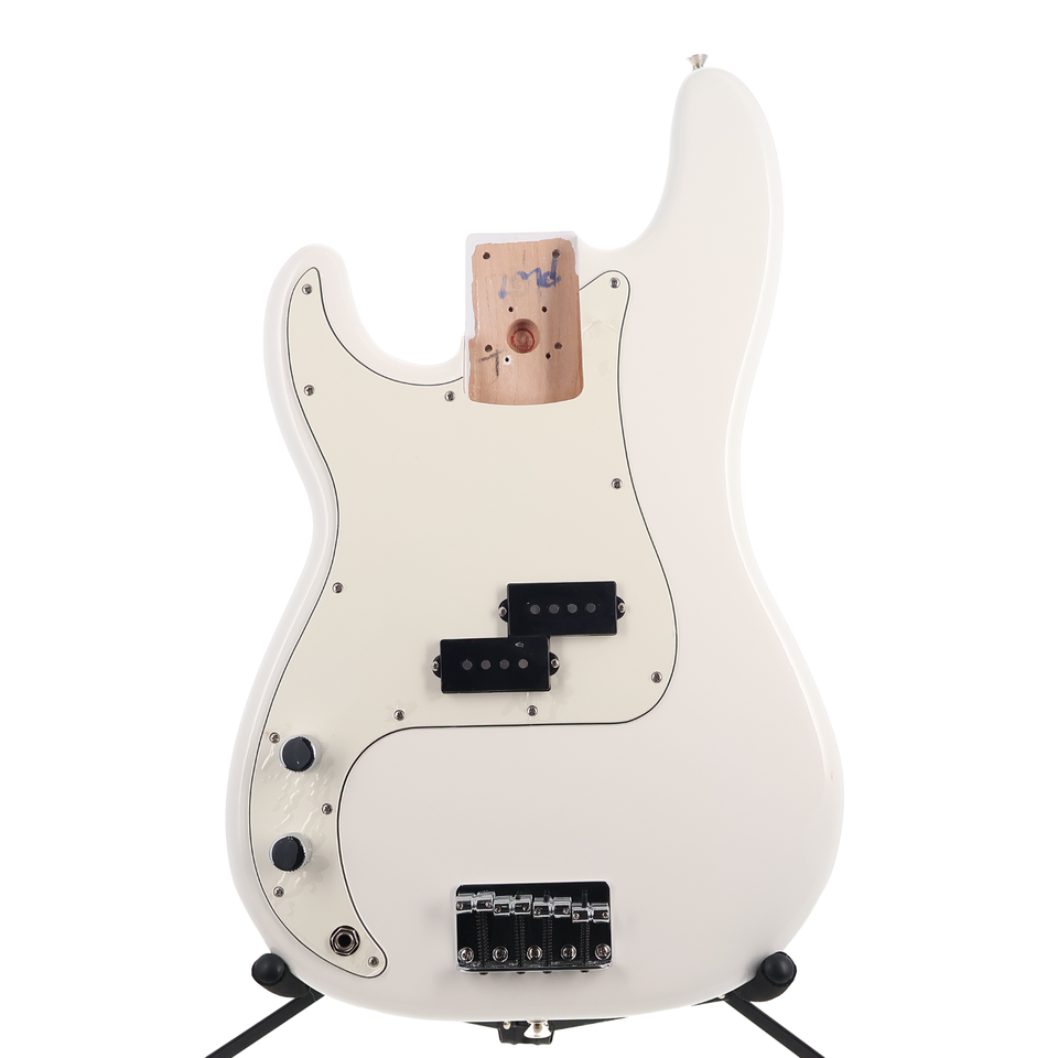 Fender Left Handed Precision P Bass Body Player Series Polar White ...