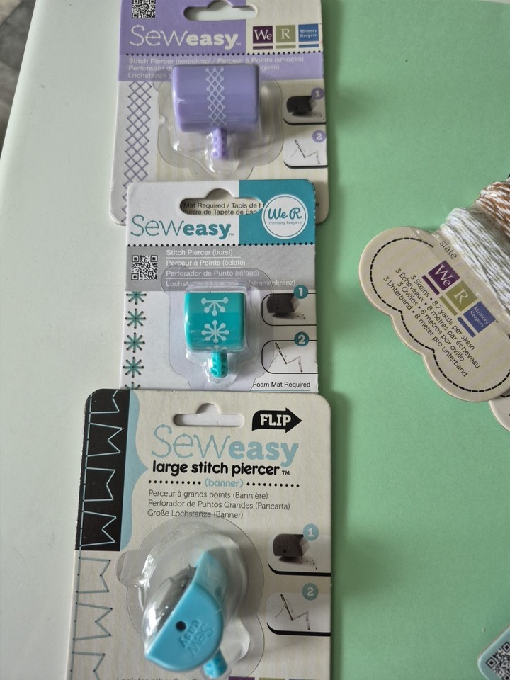 We R Memory Keepers Sew Easy Large Bundle (See Pics ) All New In ...