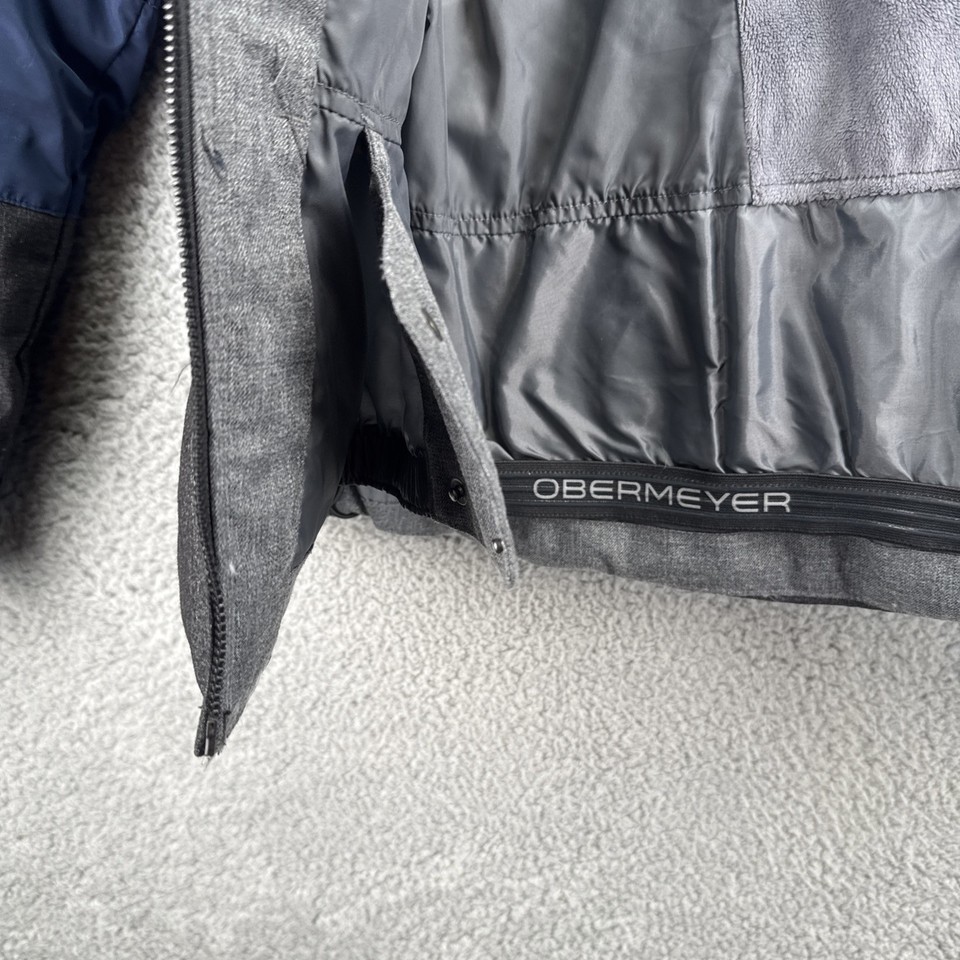 Sport Obermeyer Womens Snowboard Ski Jacket Coat Sz 6 Gray/Blue Style ...