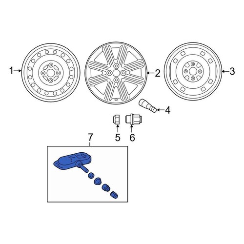 For Toyota Camry 2007-2011 Toyota 4260733012 Tire Valve Stem | eBay