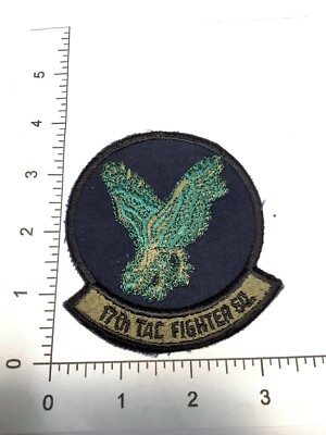 U.S.A.F. 17TH TACTICAL FIGHTER SQUADRON PATCH | eBay