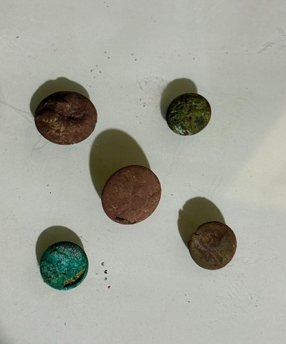 Dug 💥 Military Eagle Uniform And Cuff Button Lot Of 5 (Rough) #JB13 ...