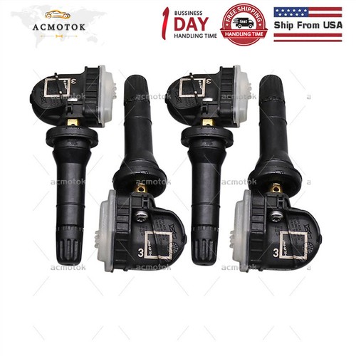 13598772 13540604 4x TPMS Tire Pressure Monitoring Sensor For GM Chevy ...