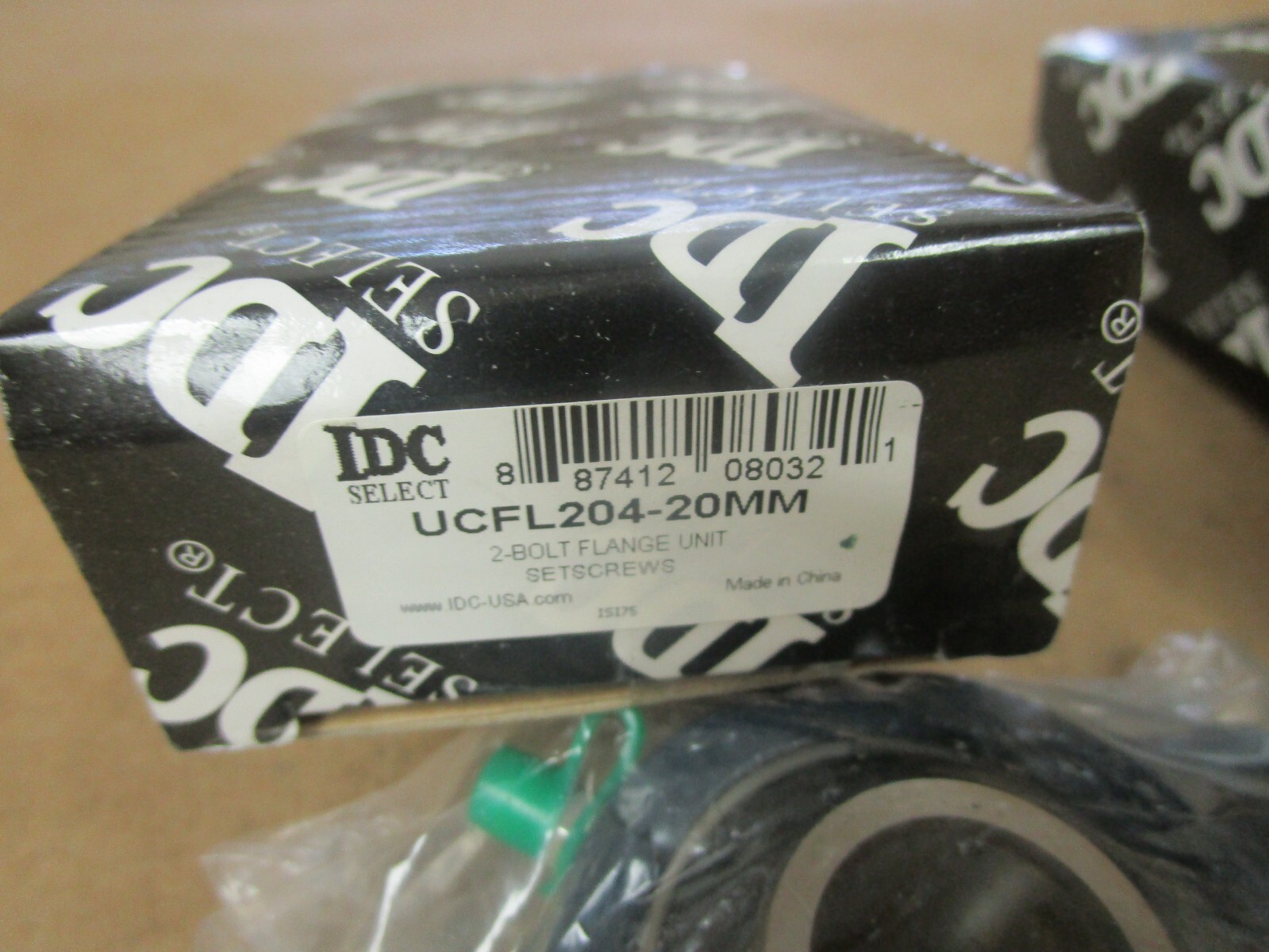 LOT OF 2 IDC SELECT 2 BOLT FLANGE BRARING UCFL204-20MM | eBay