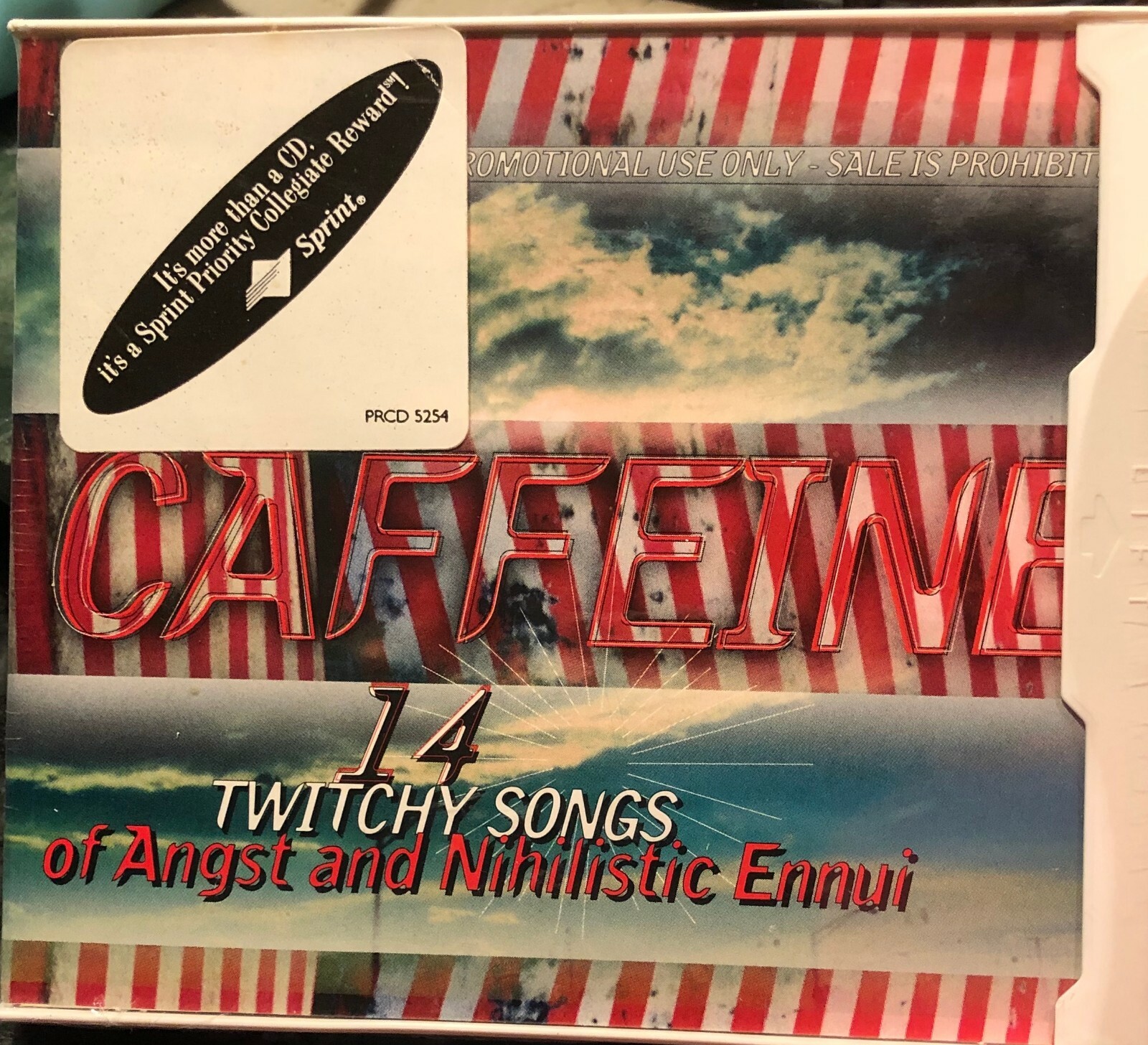 The Atlantic Records Caffeine Sampler Music CD Brand NEW SEALED Inxs ...