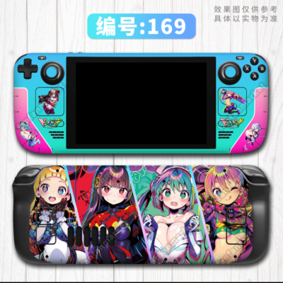 Vinyl Decal Skin Sticker Protector for Steam Deck Full Set Stickers ...