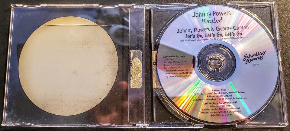 JOHNNY POWERS & GEORGE CLINTON -PARLIAMENT - RATTLED - CD SINGLE - Ltd ...