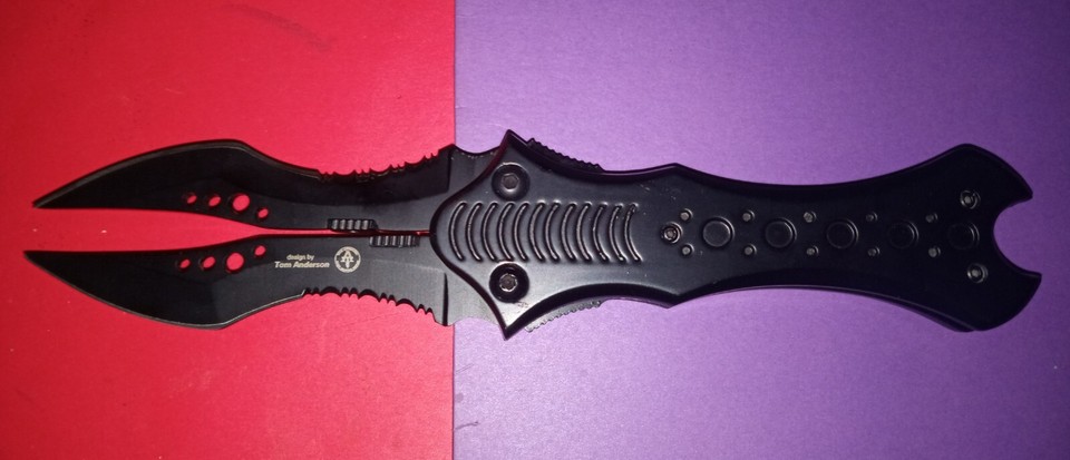 Tom Anderson Knives Fantasy Design Devel Ray | eBay