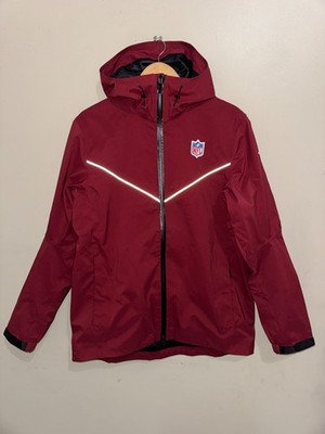 Nike NFL Shield Football On-Field Team Issue Rain Jacket Raincoat Mens ...