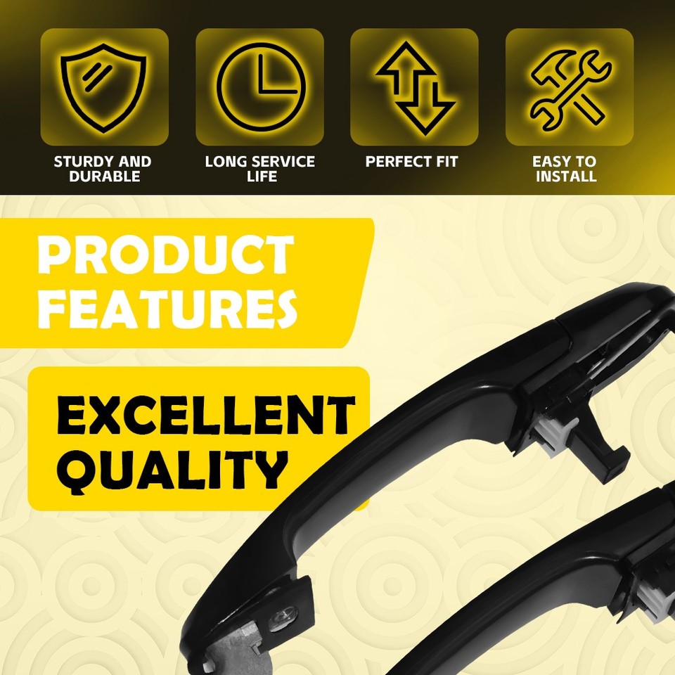 for Hyundai Tucson 2006-2009 Limited Outside Exterior Door Handle Front ...
