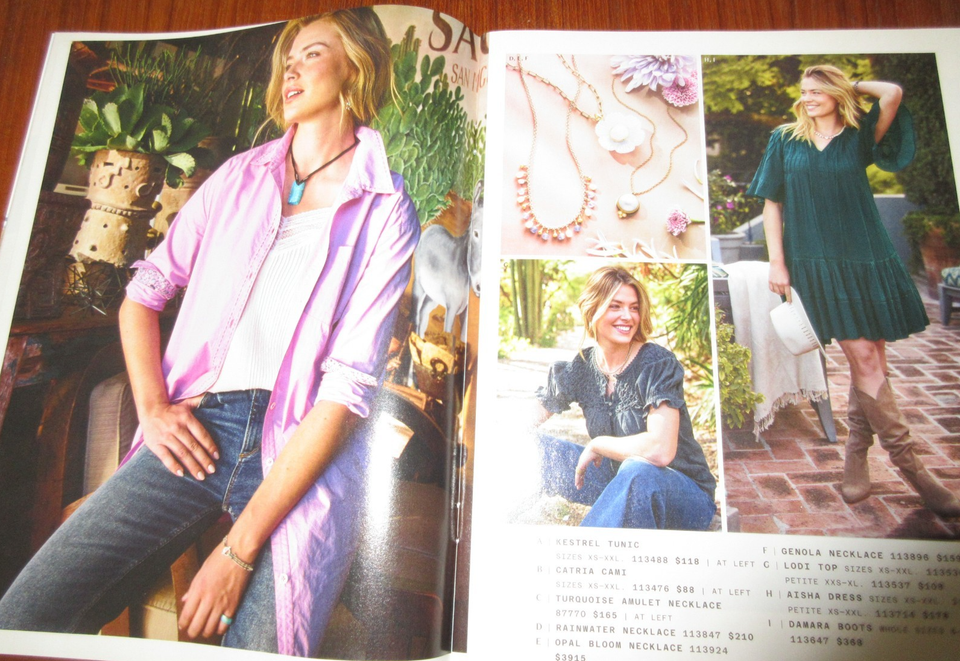 Sundance Catalog Magazine 3 Spring & Summer 2025 Clothing & Jewelry | eBay