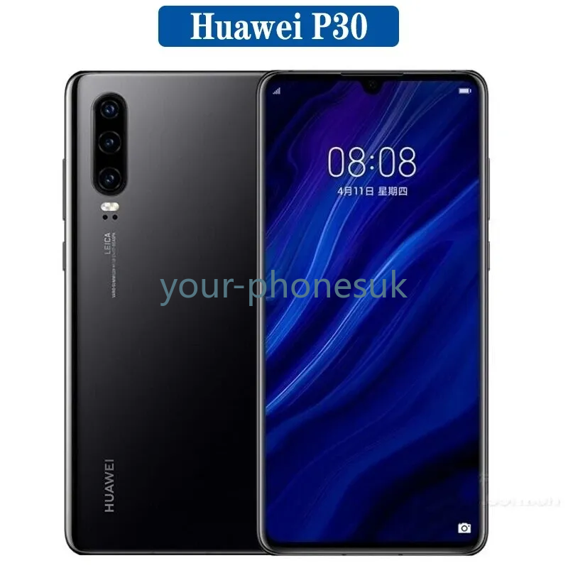 Huawei P30 8GB RAM 128GB ROM Dual Sim 40MP 6.1" Unlocked Android -New ...