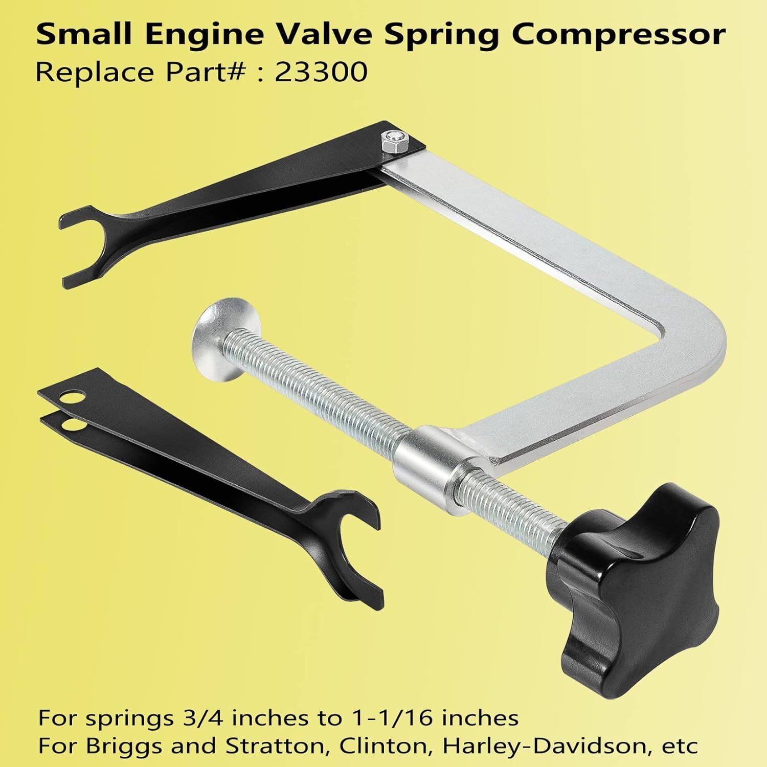 23300 Small Engine Valve Spring Compressor for Springs 3/4in to 1-1/16 ...